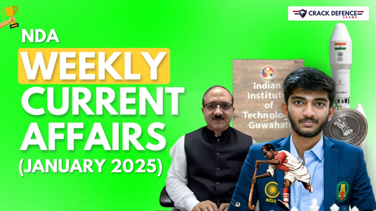 January 1st Week Current Affairs for NDA 2025: Key Highlights