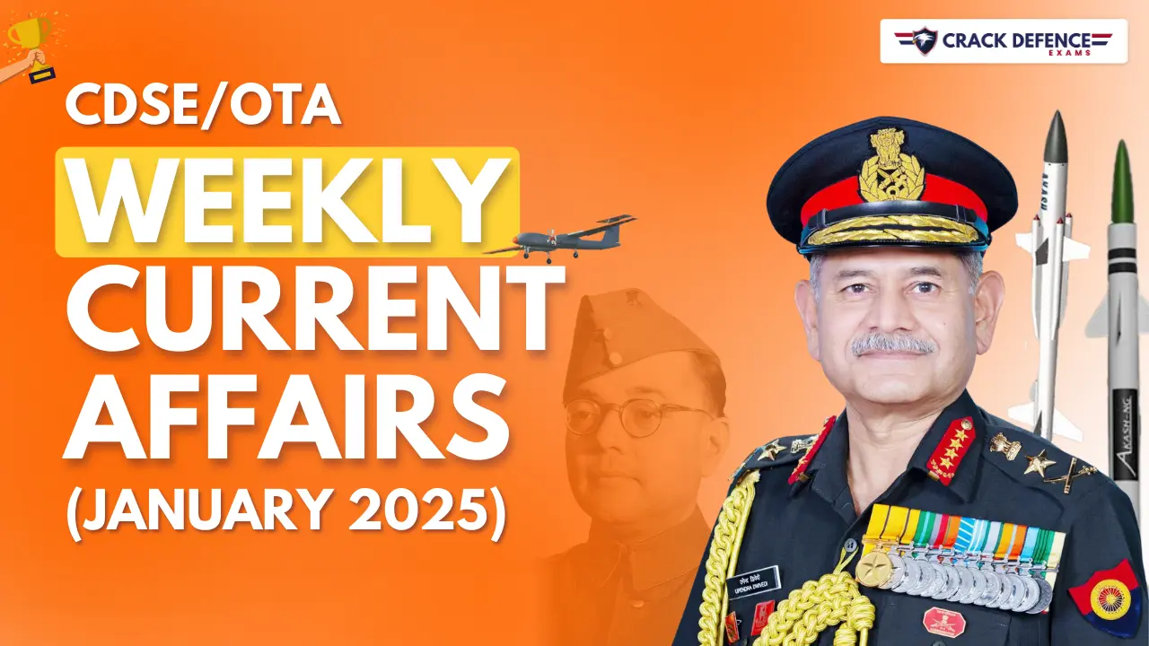 January 2nd Week Current Affairs: Key Updates on Defence, Military ...